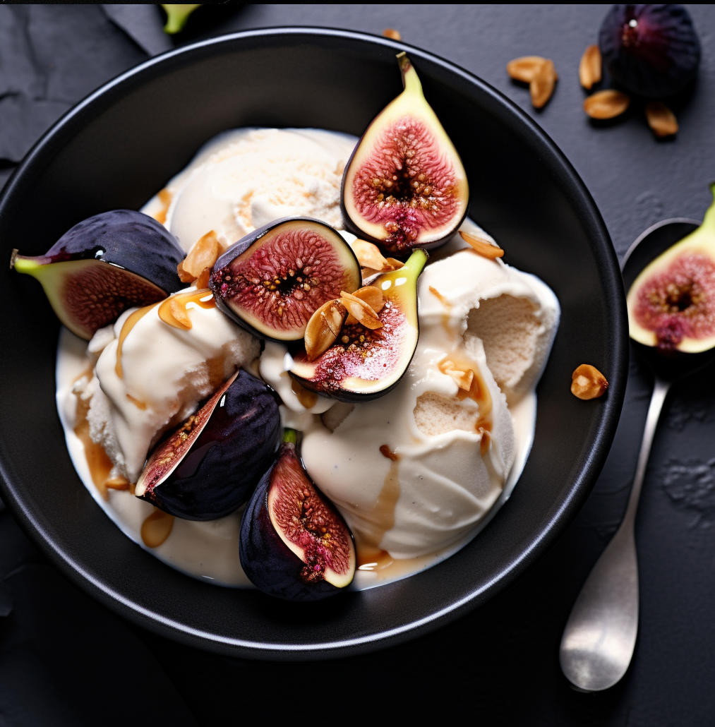 Feigen Nicecream - Ein süßer Genuss! * go nut